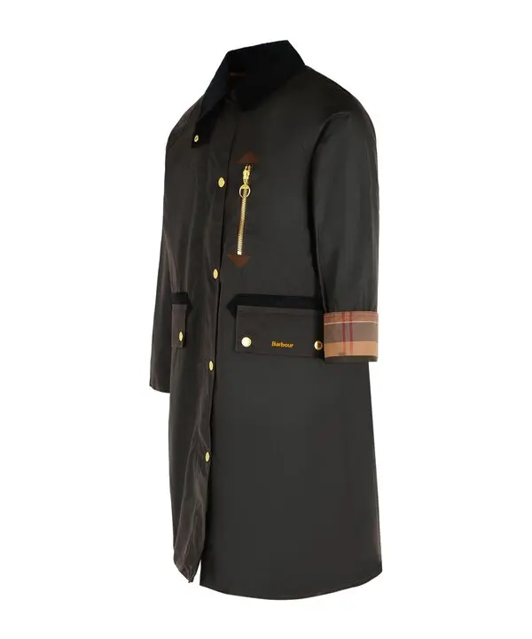 Barbour Evette Waxed Cotton Parka