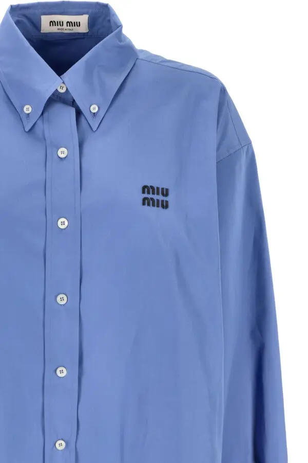 Miu Miu Oversized Poplin Shirt