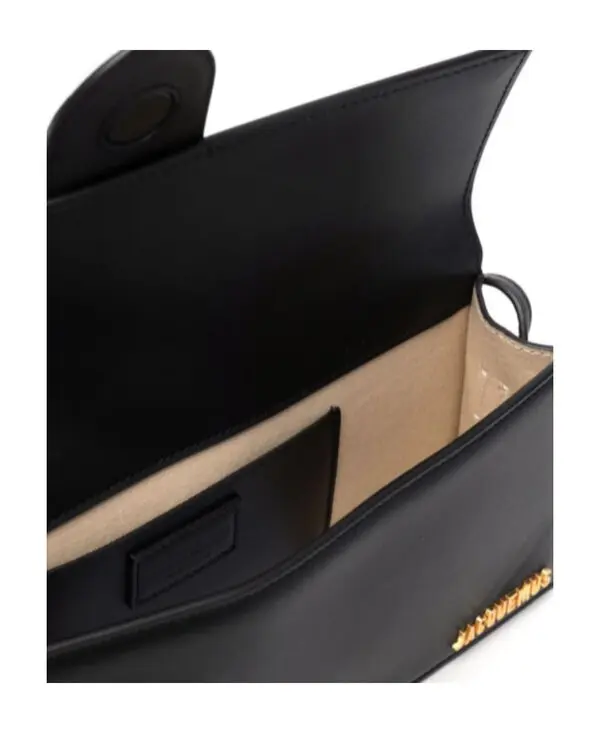 Jacquemus Logo Flip Shoulder Bag - Black