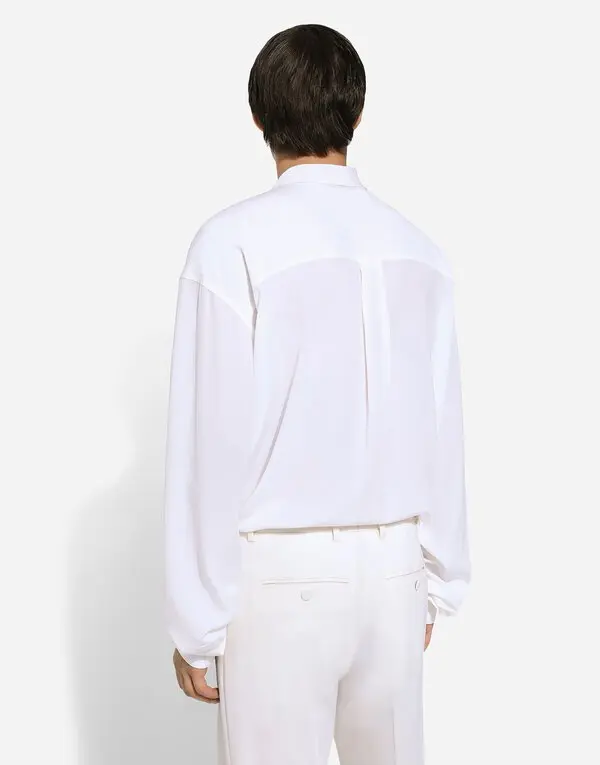Dolce & Gabbana Dolce Gabbana Scarf Detailed Shirt