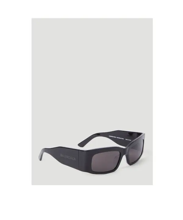 Balenciaga Rectangle Frame Sunglasses - Gray