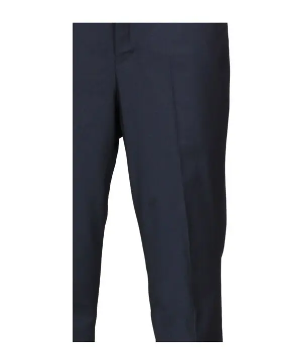 PT TORINO Tailored Straight-leg Trousers With Belt Rings