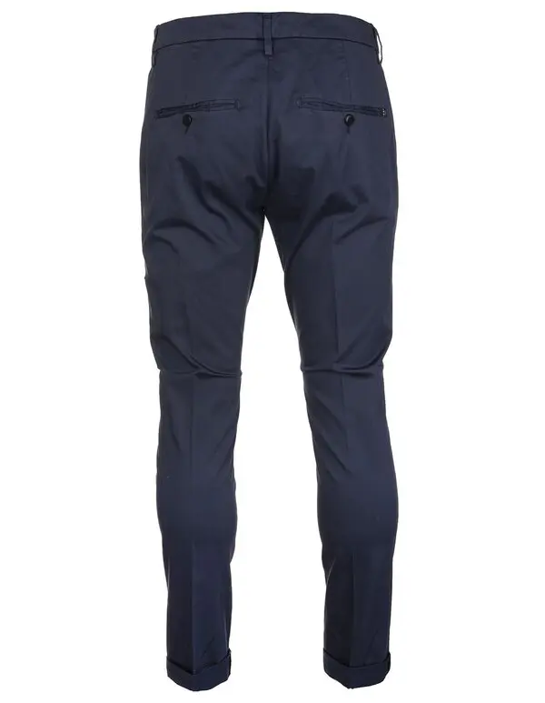 DONDUP Slim Fit Casual Pants - Black