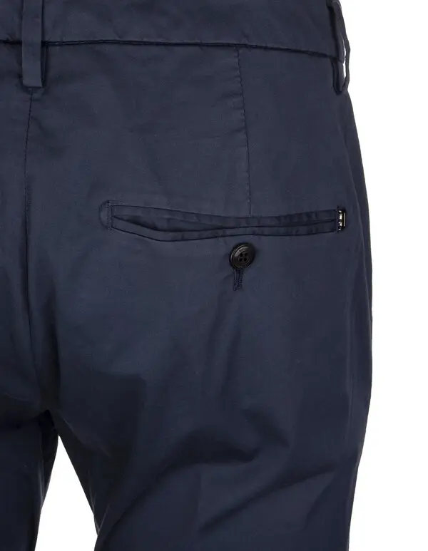 DONDUP Slim Fit Casual Pants - Black