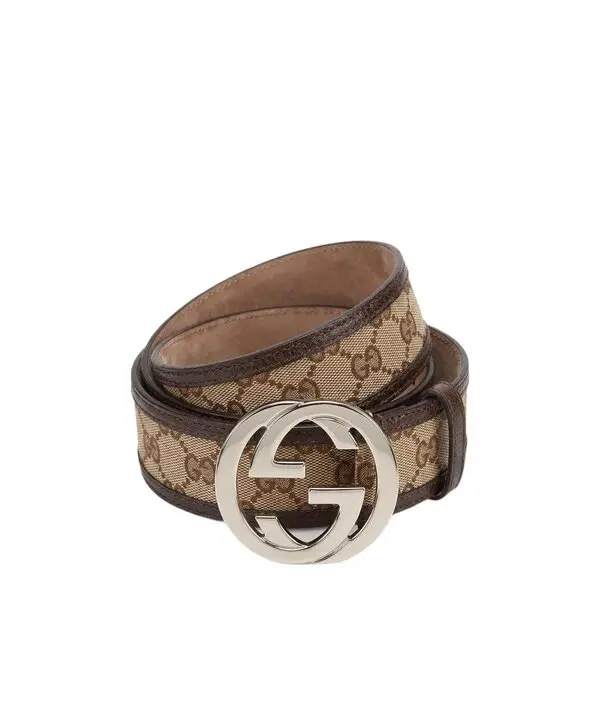 Gucci Gg Buckle Belt - Multicolor