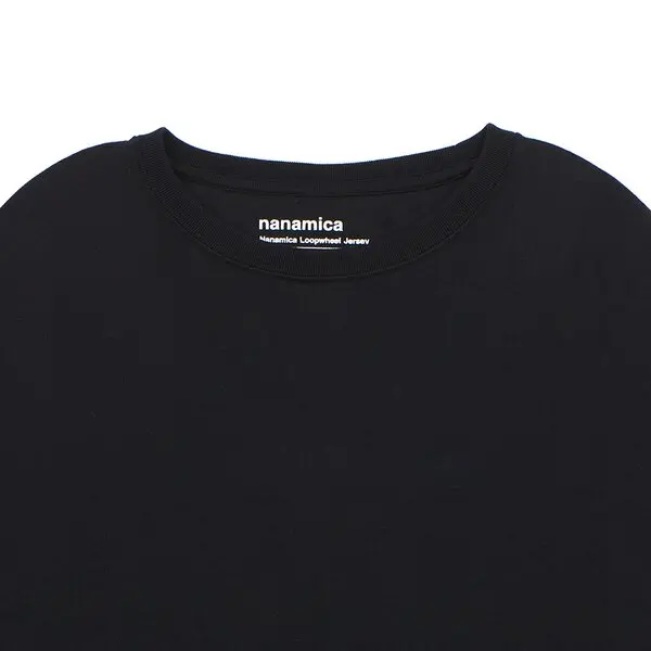 Nanamica Round Neck Short Sleeve T-shirt - Black