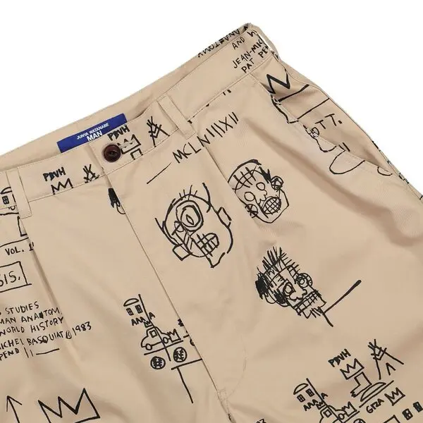 Junya Watanabe Graphic Print Chino Shorts