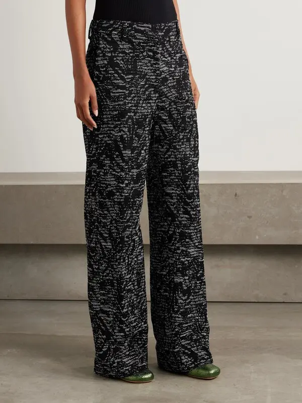 Dries Van Noten Woven Wide-leg Pants