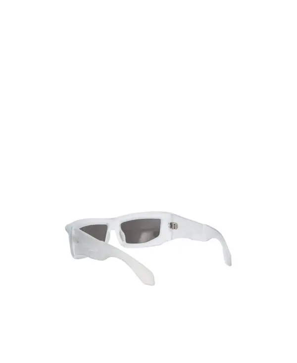 Off-White Rectangular Frame Sunglasses