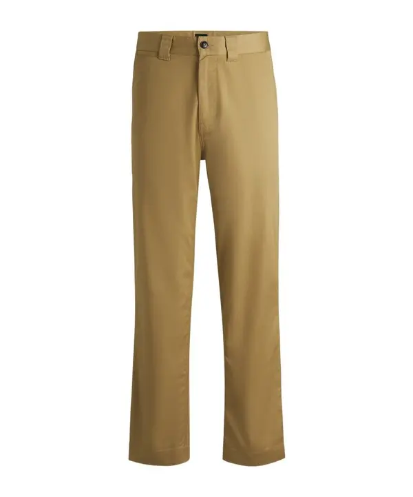 Hugo Boss Belt Loops Slacks - Brown