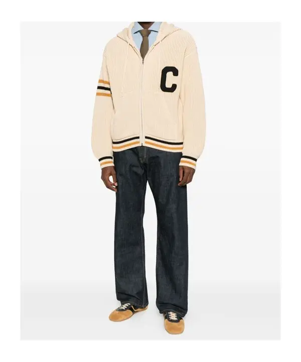 Celine C" Graphic Zip-up Hoodie