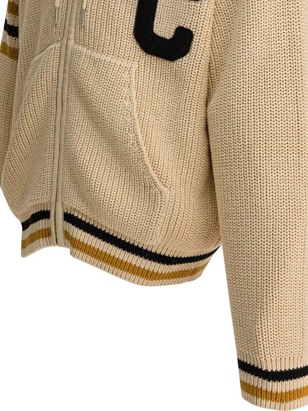 Celine C" Graphic Zip-up Hoodie