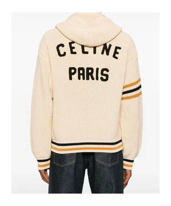 Celine C" Graphic Zip-up Hoodie