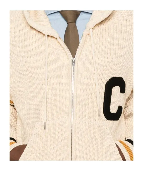 Celine C" Graphic Zip-up Hoodie