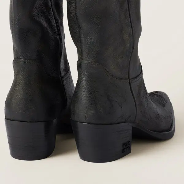 Miu Miu Leather Boots