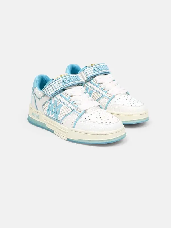 Amiri Ma Skyline Leather Sneakers - Blue