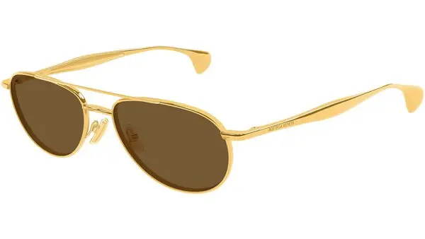 Bottega Veneta Aviator Frame Sunglasses
