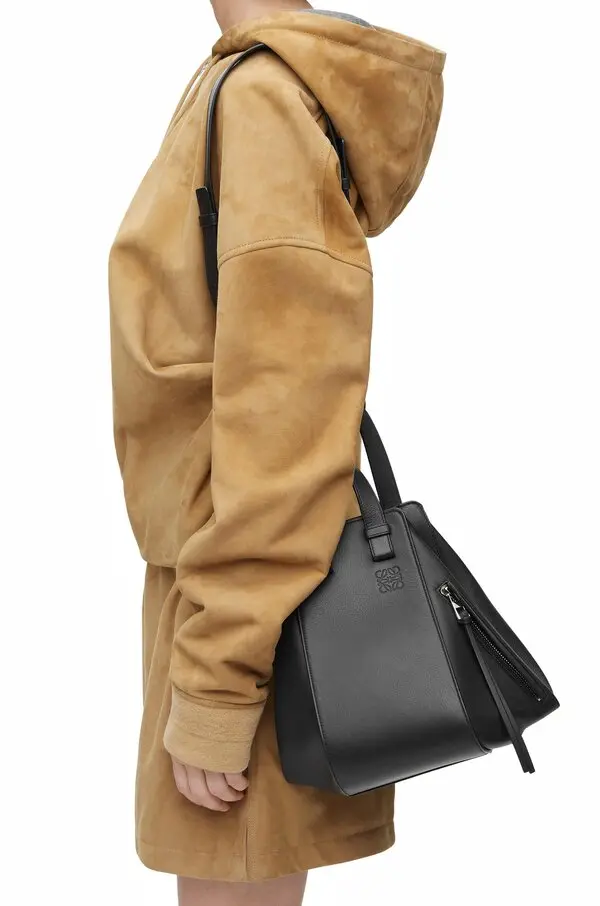 Loewe Hammock Small Shoulder Bag - Black