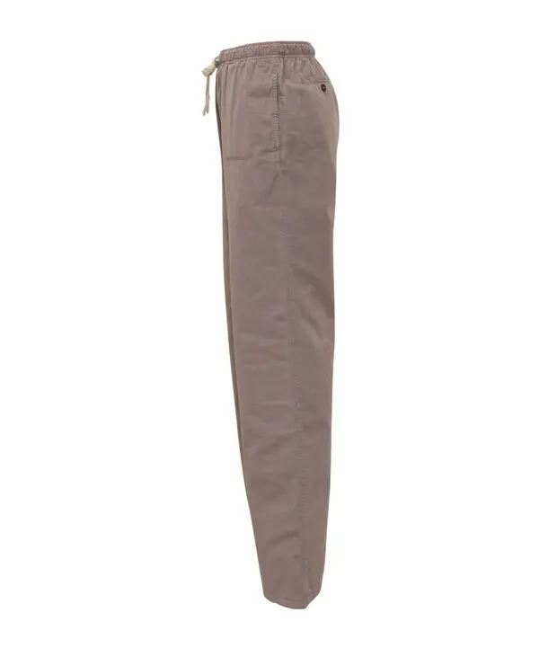 Palm Angels Logo Embroidered Drawstring Pants - Gray