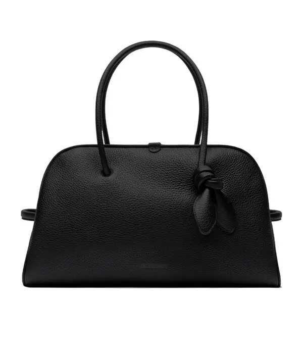 Jacquemus The Turismo Small Soft Bowling Bag - Black