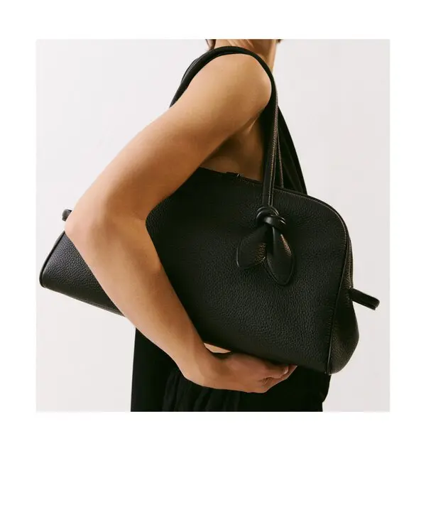 Jacquemus Soft Bowling Bag - Black
