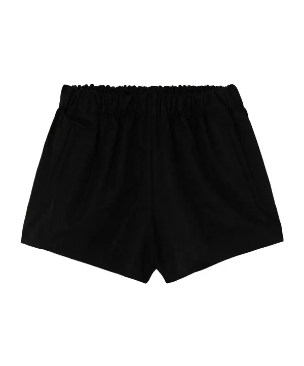 Wardrobe.NYC Mid-waisted Elastic Waistband Super Short Shorts