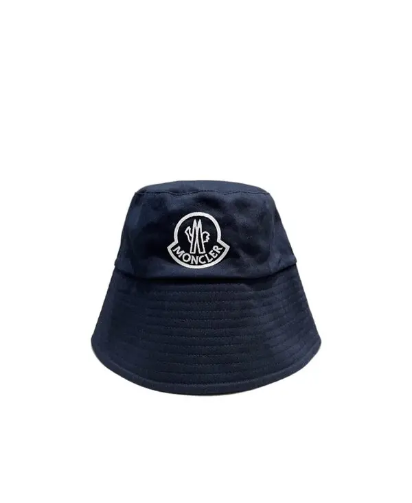 Moncler Logo Bucket Hat - Black