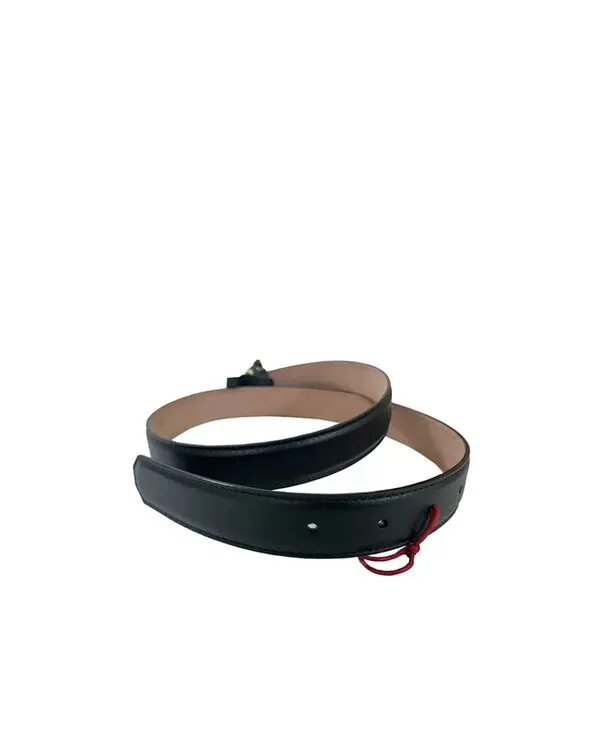 Bally Logo Leather Belt