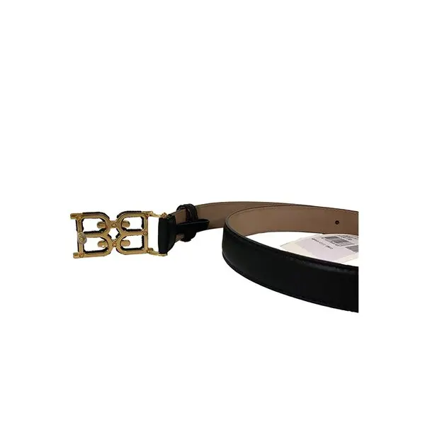 Bally Logo Leather Belt