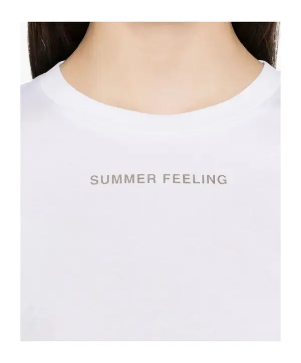 Max Mara Short-sleeved Crewneck T-shirt - White