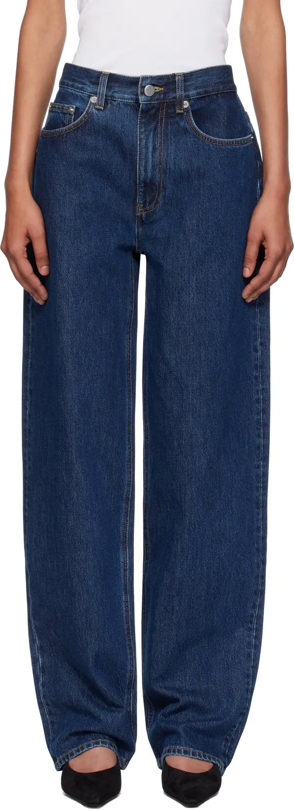 Loulou De Saison Samur Denim Jeans - Blue