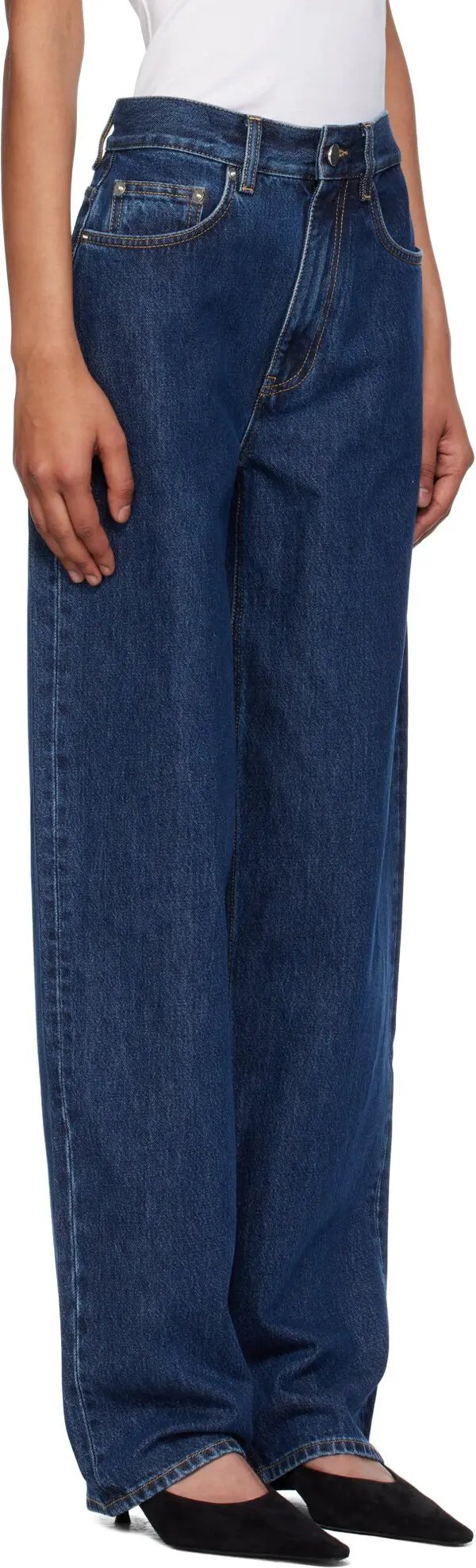 Loulou De Saison Samur Denim Jeans - Blue