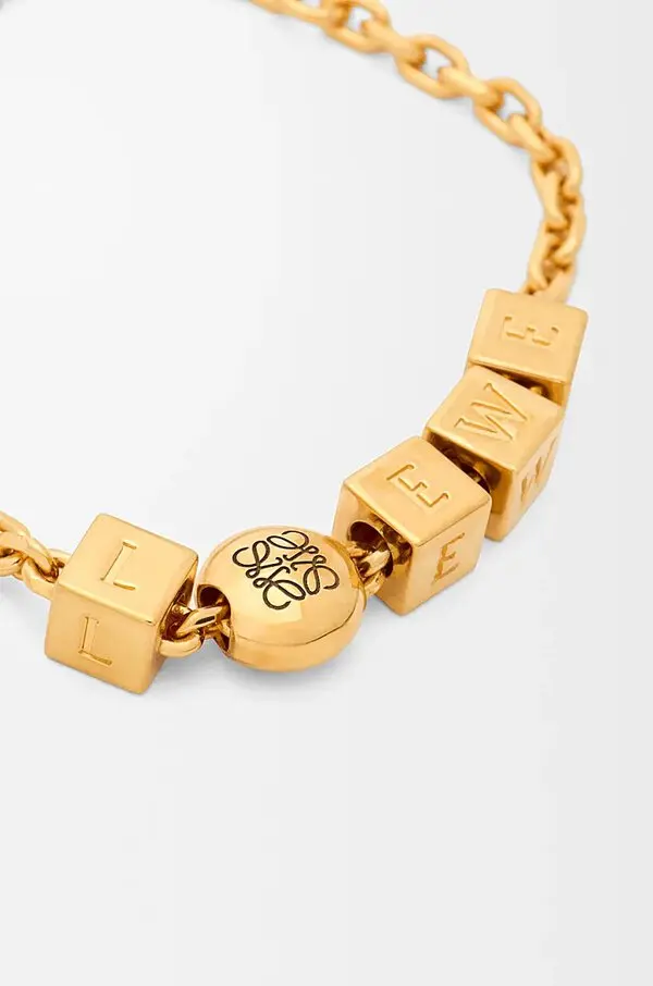 Loewe Pebble Cube Bracelet