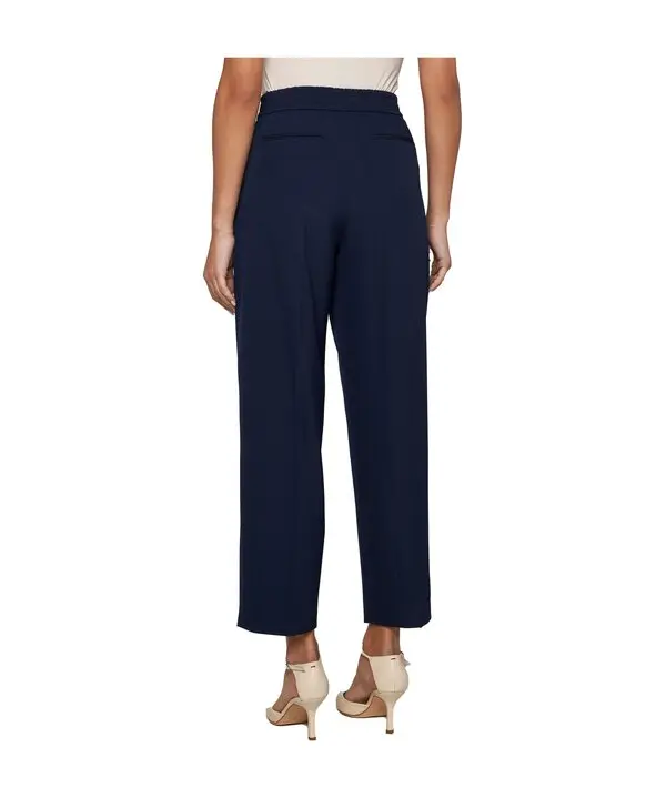 PT TORINO Mid-rise Tailored Wide-leg Trousers