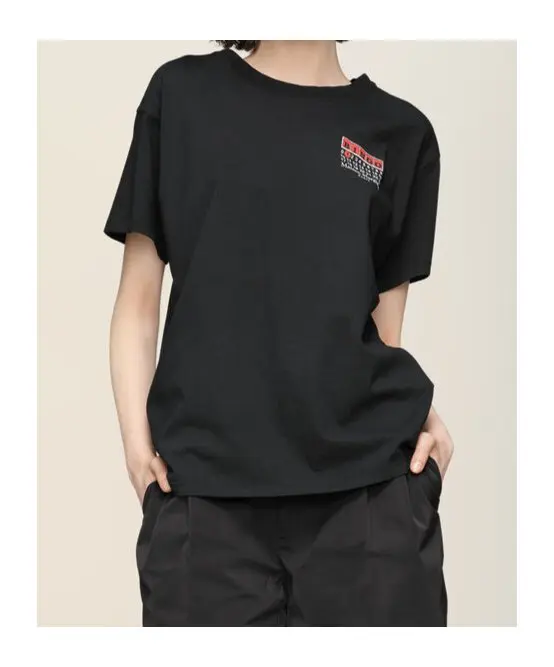 MAISON MARGIELA Numbers Printed Crewneck T-shirt