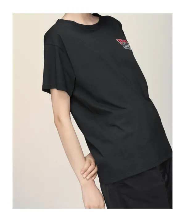 MAISON MARGIELA Numbers Printed Crewneck T-shirt
