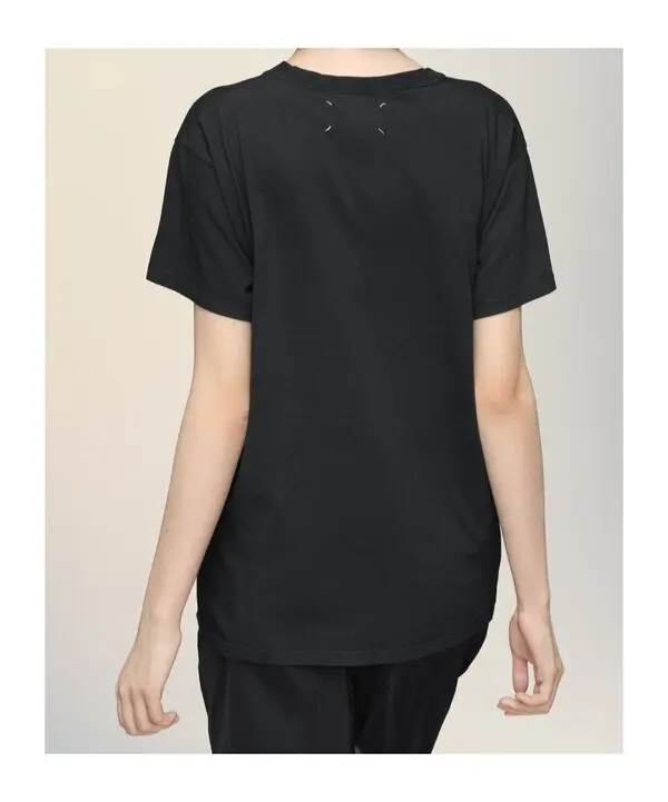 MAISON MARGIELA Numbers Printed Crewneck T-shirt