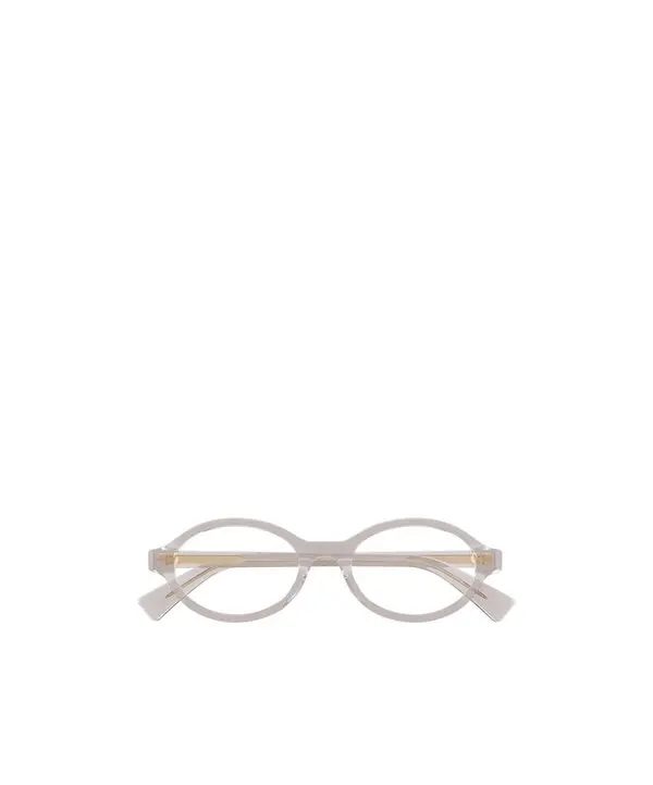 Bottega Veneta Round Frame Eyeglasses - Nude