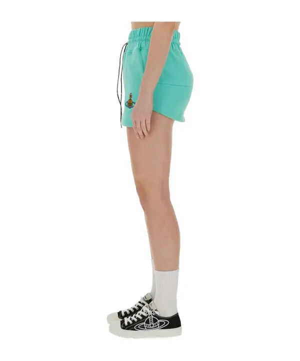 VIVIENNE WESTWOOD Orb Embroidered Mini Skirt