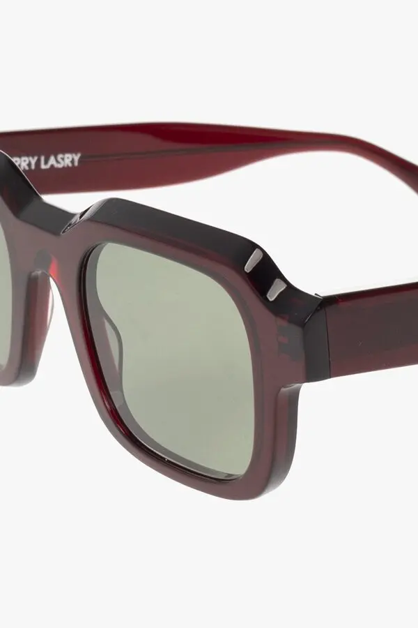 Thierry Lasry Vendetty Square-frame Sunglasses - Gray