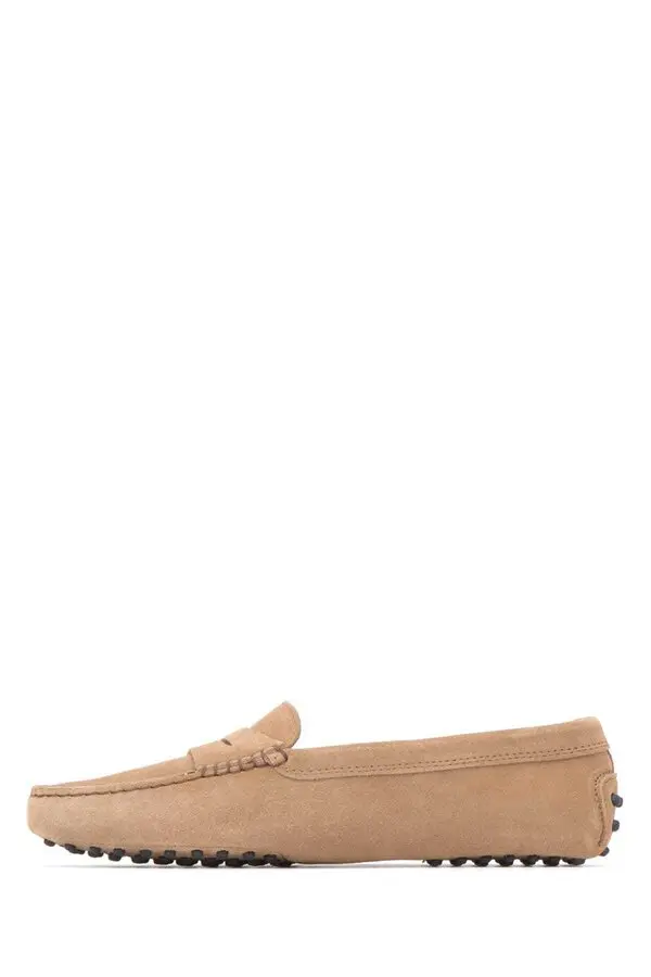TOD'S Gommino Penny Bar Driving Loafers - Brown