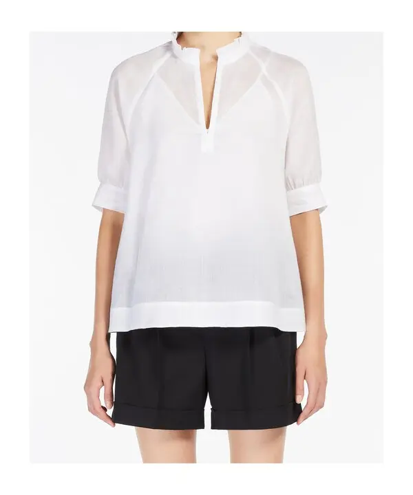 Max Mara Orvieto V-neck Short-sleeved Top