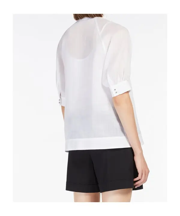 Max Mara Orvieto V-neck Short-sleeved Top