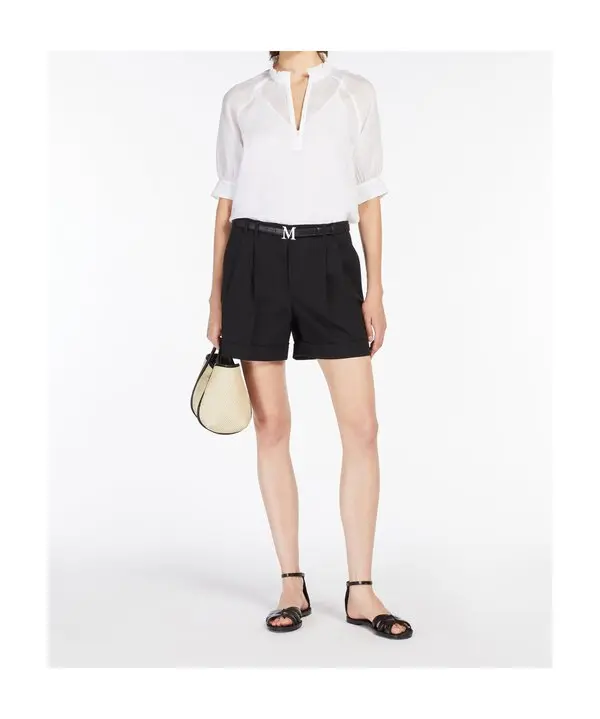 Max Mara Orvieto V-neck Short-sleeved Top