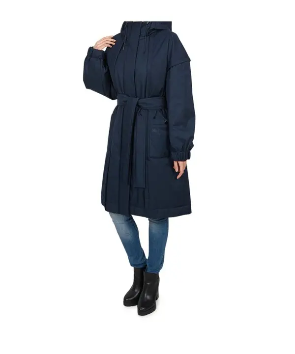 Max Mara Long Sleeve Hooded Jacket - Black