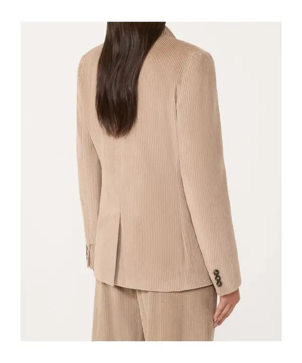 Max Mara Katanga Double-breasted Corduroy Jacket - Sand-colored