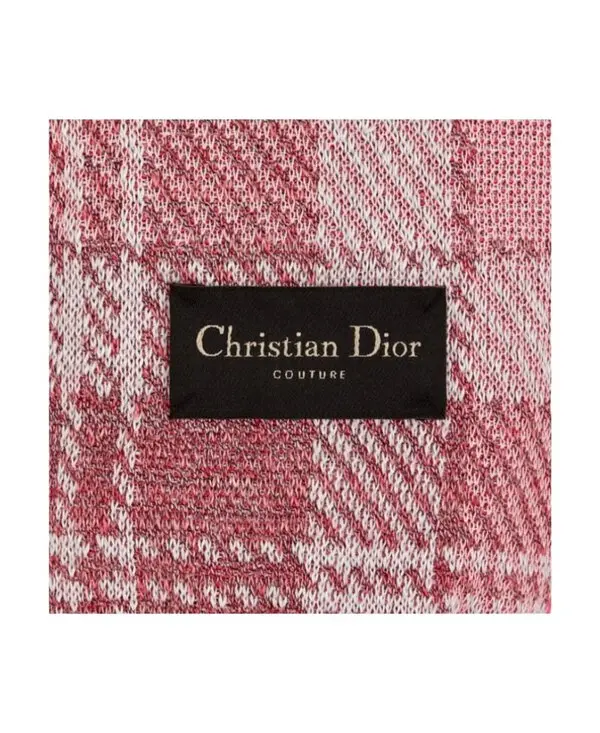 Dior Plaid Jacquard Jacket With Hood