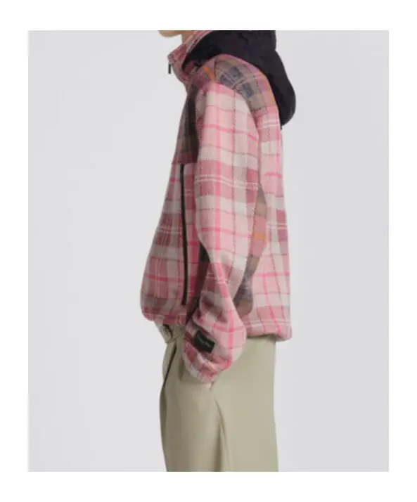 Dior Plaid Jacquard Jacket With Hood