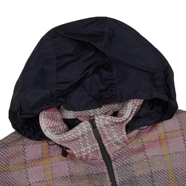 Dior Plaid Jacquard Jacket With Hood