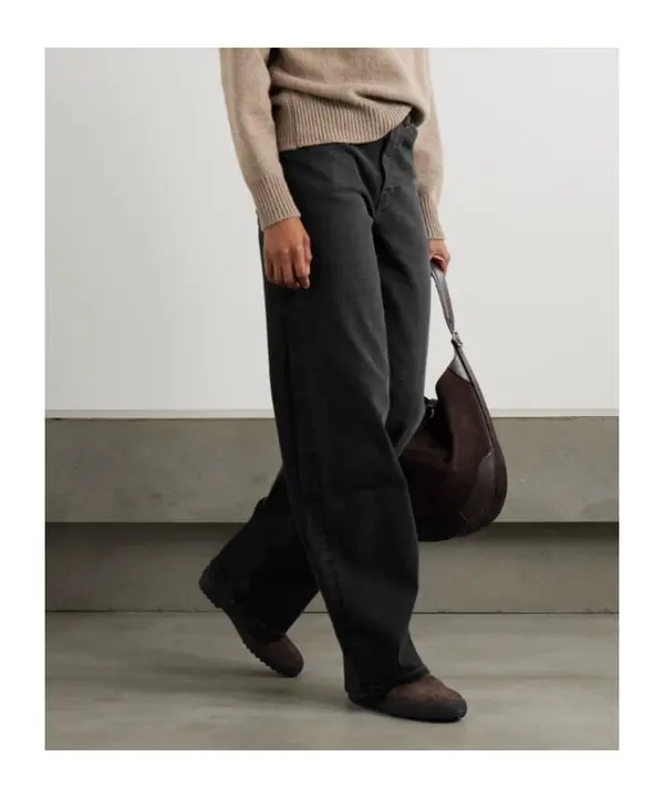 RE/DONE Marielou High-waisted Wide-leg Jeans